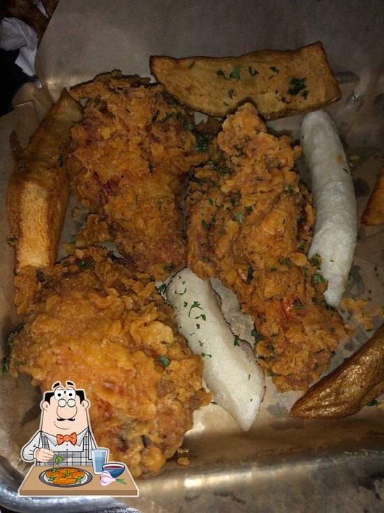 Carta del pub y bar Bon Bon Tap chicken and beer, Los Angeles