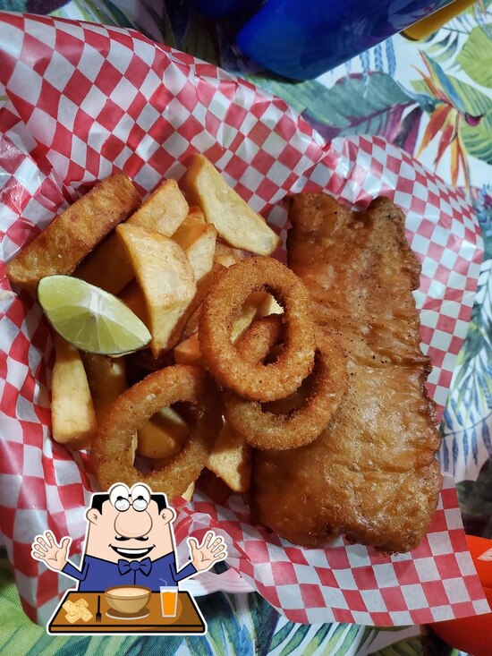 Carta del restaurante El Duke fish & Chips, Zihuatanejo