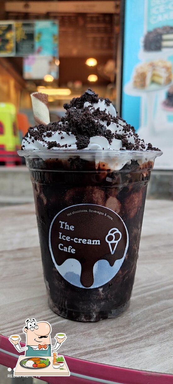 Menu at The Ice-Cream Cafe - Best Thick Hot Chocolates, Pune