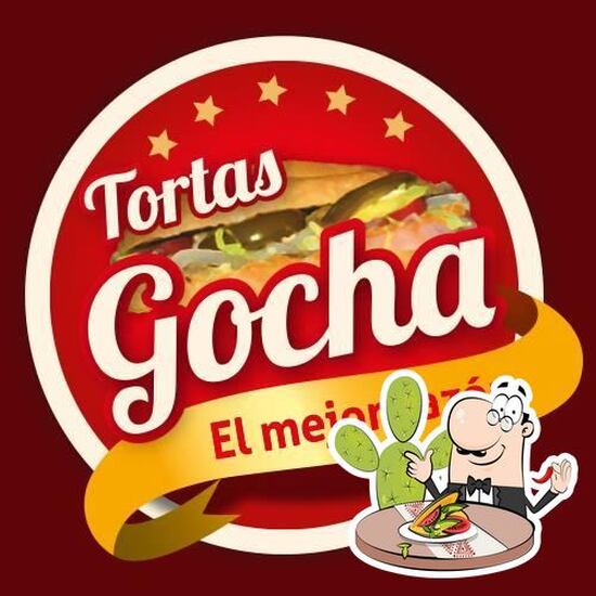 Menu at Tortas Gocha restaurant, Cunduacán