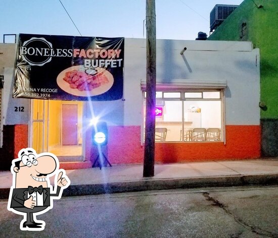 Menu at Boneless factory restaurant, Ciudad Juarez