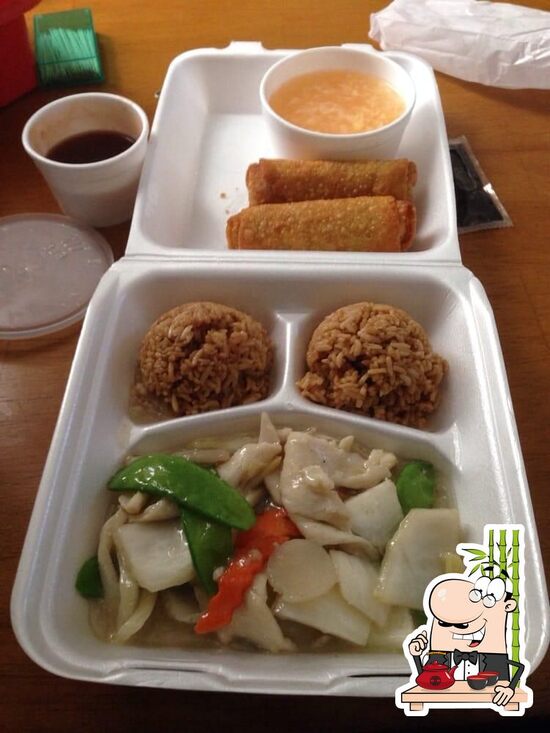 Menu at Shing Kee restaurant, Vinita