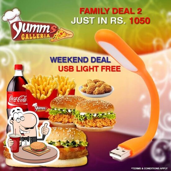 Yumms Galleria - Restaurant menu, prices and reviews
