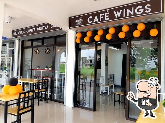 Menu at Cafe Wings, Calumpit