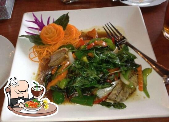 Menu at Thailicious restaurant, Fort Worth