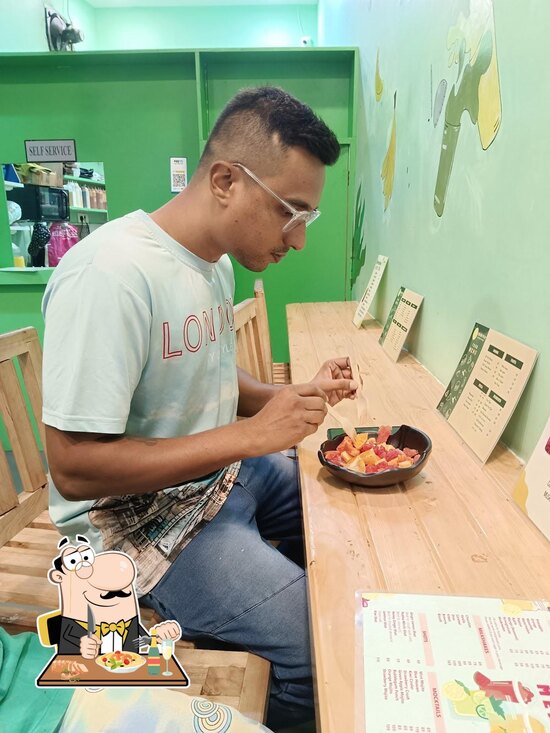 Menu at Fresh Pulp, Silvassa
