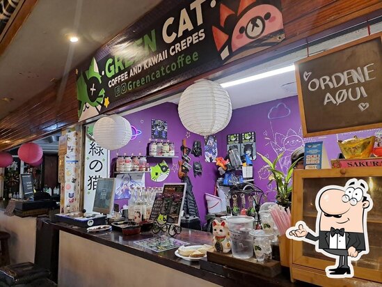 Menu at Green Cat Coffee, Ensenada
