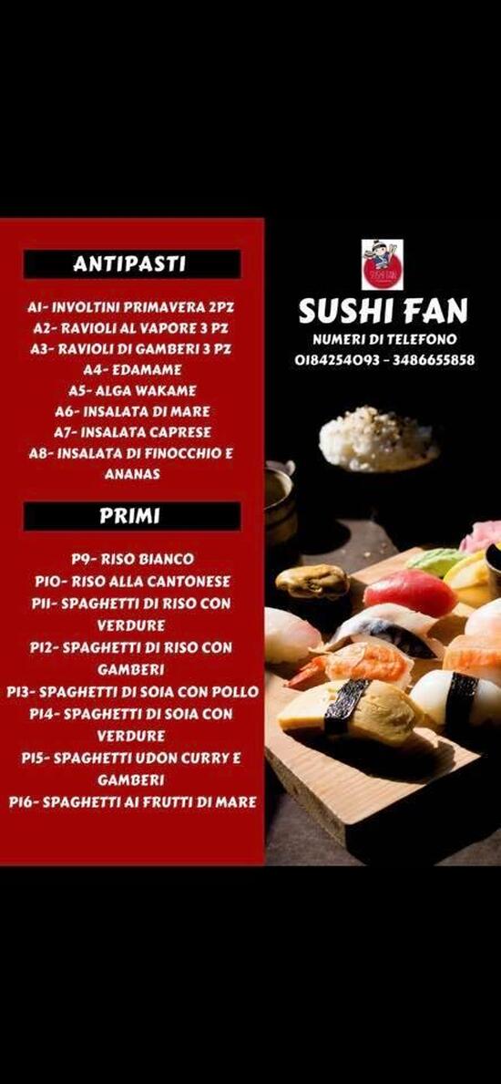 Menu at Camporosso Shopping Center restaurant, Camporosso
