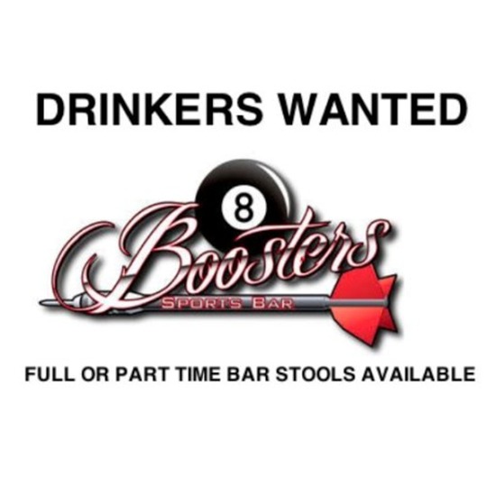 Menu at Boosters West Sports Bar, West Allis