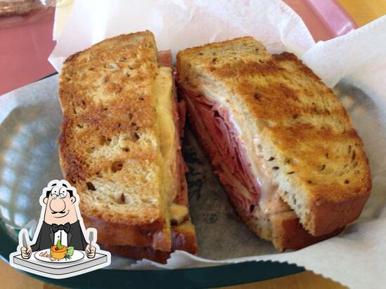 Menu at Cormack's Deli restaurant, Petoskey