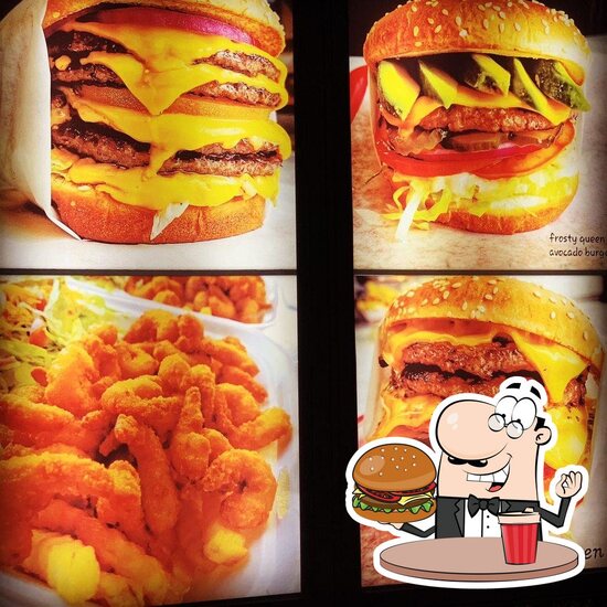 Menu at Frosty Queen restaurant, Sacramento