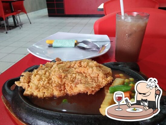Menu at ROCKET CHICKEN BATURAJA restaurant, Indonesia