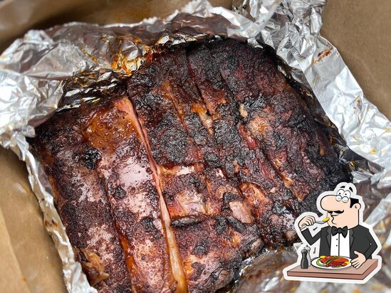 Menu at SLICK FORK BBQ, Hughson