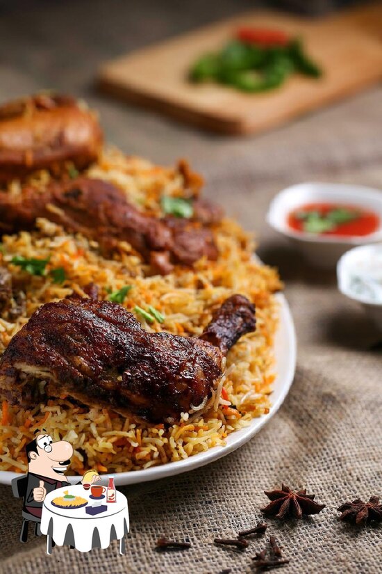 Menu at Chicken Biryani Mastan Sab, Kampli