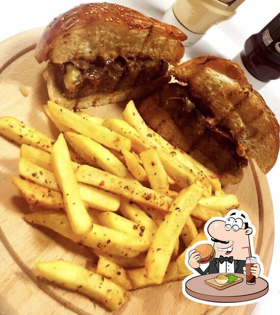 Menu at Focus burger, Istanbul, Mustafa Kemal Bulvarı White Hill AVM No 13