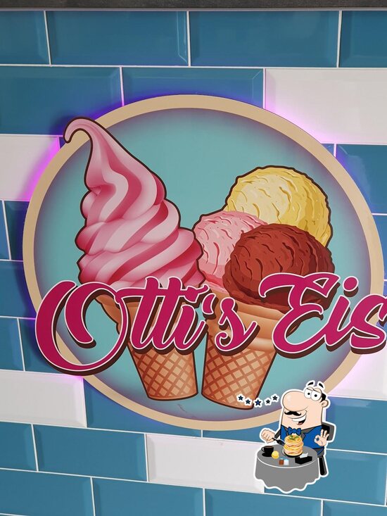 Speisekarte von Otti's Eis restaurant, Wittenförden
