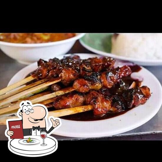 Menu at Satay Club, Jakarta, Grand Lucky Superstore