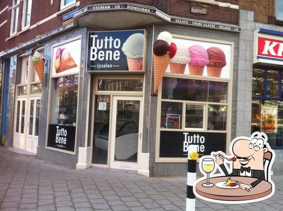Menu at Tutto Bene desserts, Rotterdam