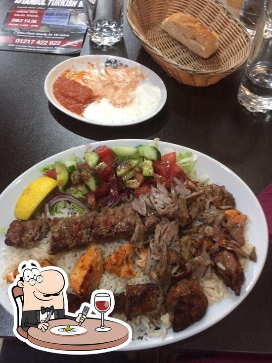 Menu at Istanbul Restaurant Sheldon, Birmingham