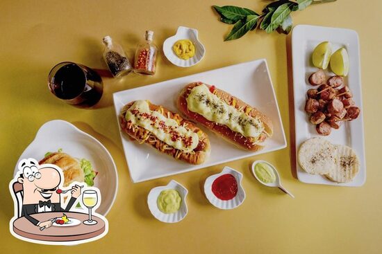 Menu at Sima Foods restaurant, Bogotá
