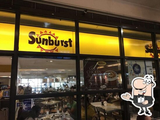 Carta de comida rápida Sunburst, Cebú, Sergio Osmeña Boulevard