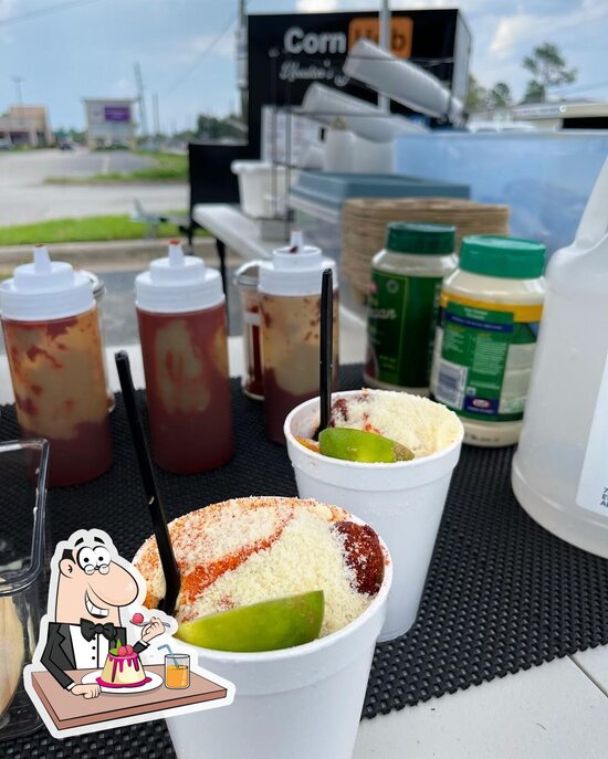 Menu at Corn HTX (Food Truck) restaurant, The Woodlands
