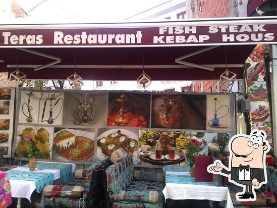 Menu at Sultan Terrace Fish Kebap Steaks House, Istanbul