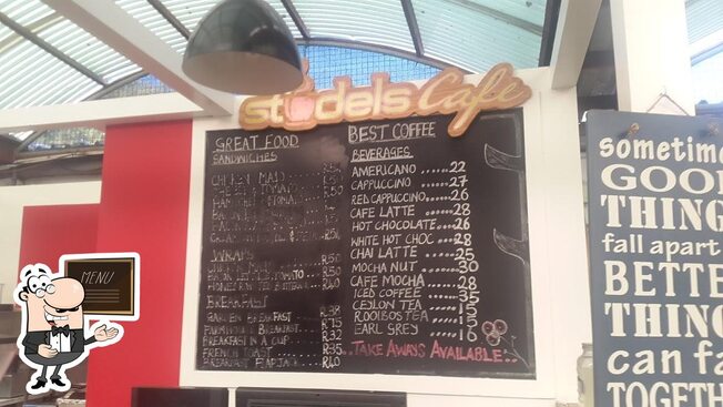 Menu at Stodels Cafe Bellville, Cape Town