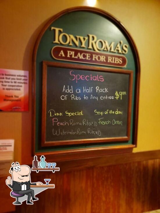 Tony Roma's, Las Vegas - Restaurant menu, prices and reviews