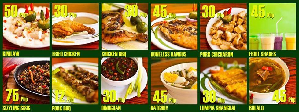 Menu at Kampo Bistro restaurant, Digos City