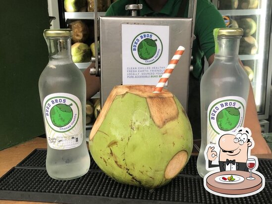 Menu at Buko Bros - fresh and chilled young coconut juice bar, Taguig