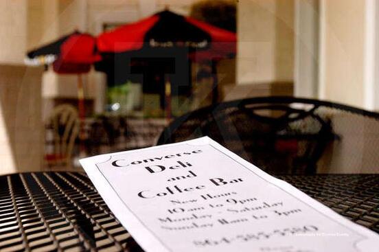 Menu at Converse Deli restaurant, Spartanburg, 551 E Main St #105