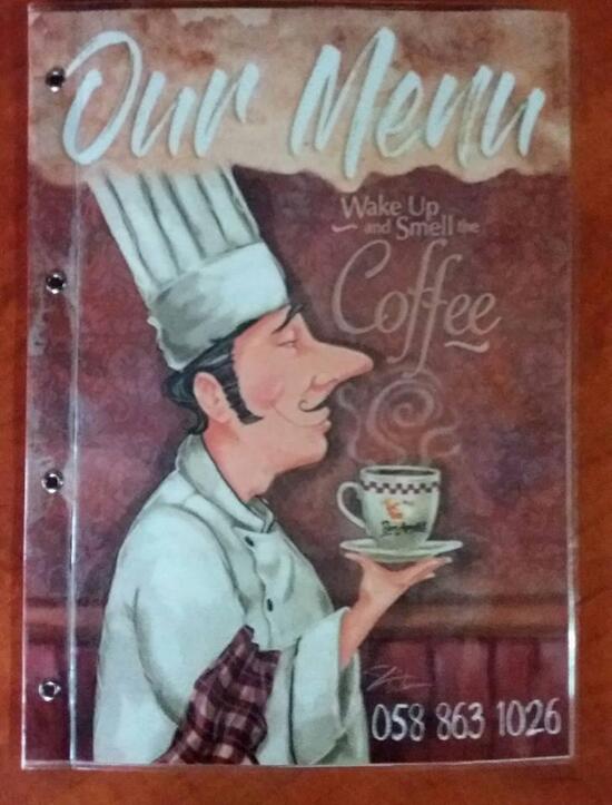 Menu at Bon Appetit Reitz restaurant, Reitz