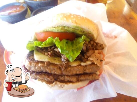 Menu at Cabus Burger restaurant, Chihuahua