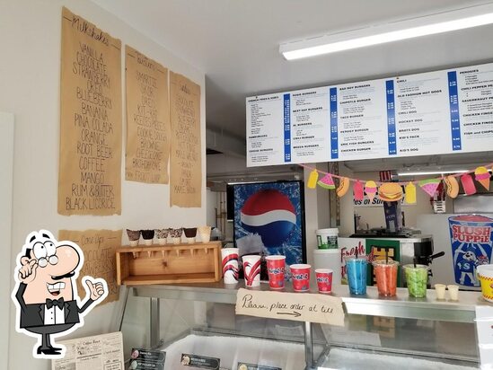 Menu at Snak Shak Dairy Bar, Selkirk