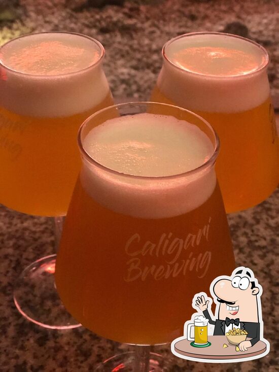 Menu at Caligari Brewing Taproom pub & bar, Seoul, 24 Donhwamun-ro 11da-gil