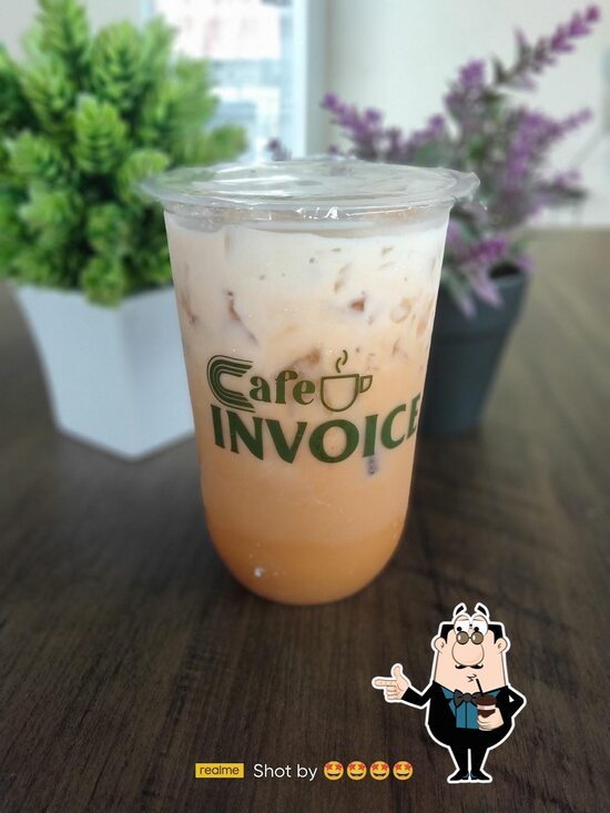 Menu at Invoice Cafe, Indonesia