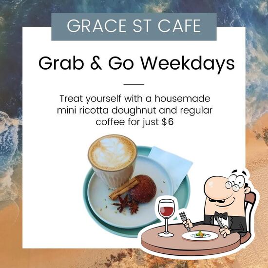 Menu at Grace St Cafe, Scarborough