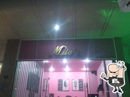 Menu at Milas Cafe, Cuernavaca
