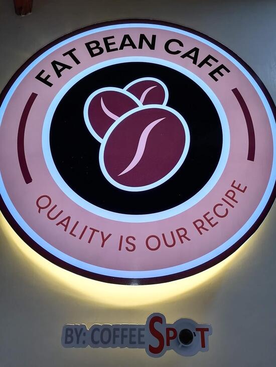 Carta de Fat Bean Cafe, Dávao