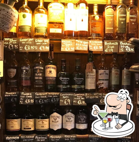 Menu at O'Connor's Famous Pub, Galway