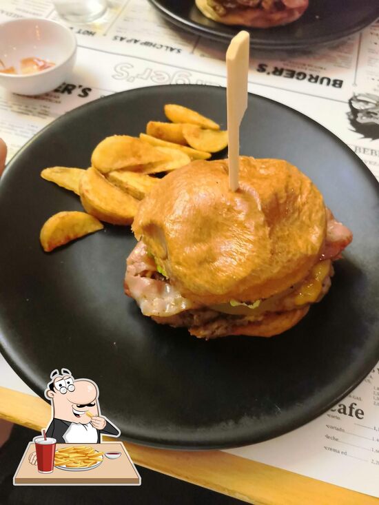 Menu at The burgers factory restaurant, Valencia