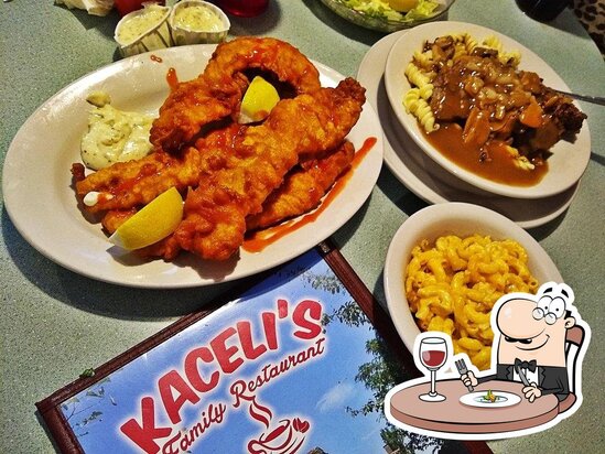Menu at Kaceli’s Family Restaurant, Taylor