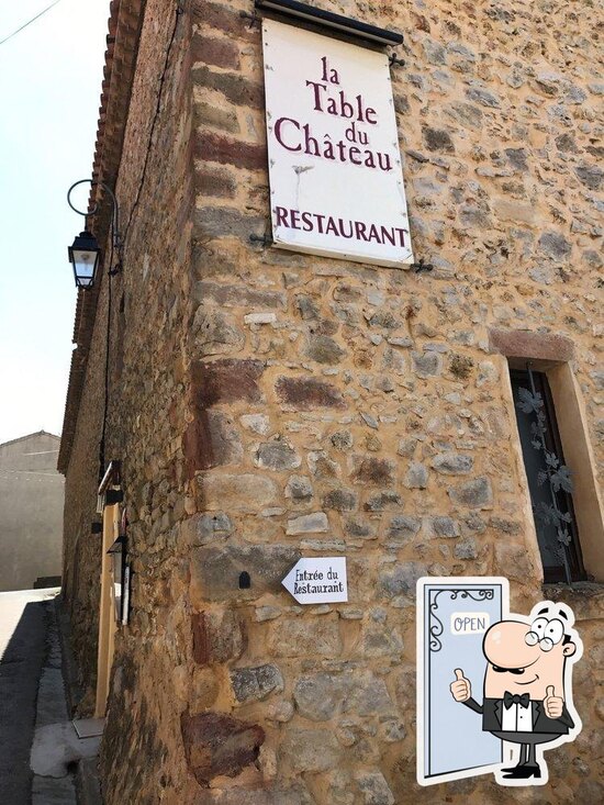 Menu au La Table du Château restaurant, Bizanet