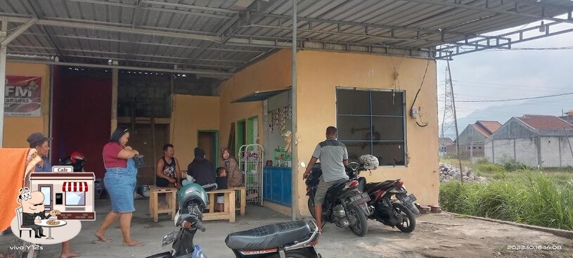 Menu at Mega Coffee cafe, Ngerong