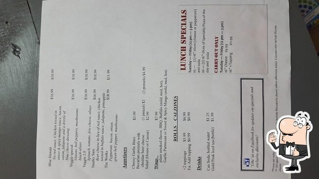 Lake Chatuge Pizza & Brew, Blairsville - Restaurant menu, prices and ...
