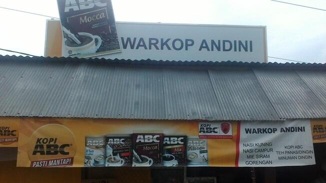 Menu at Warung Kopi Rahmat Andini, Makassar