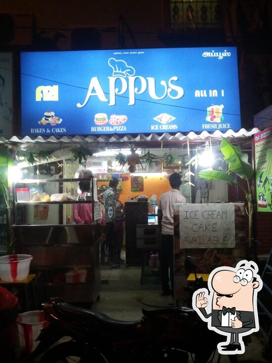 Menu at Appus all in 1, one destination for all types of food, Chennai