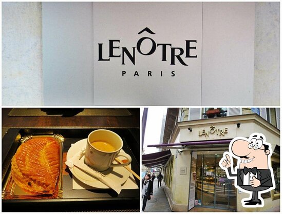 Menu at Lenôtre cafe, Paris, 15 Bd de Courcelles