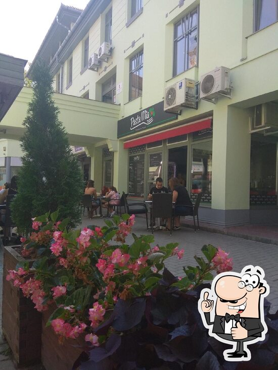 Menu at Pasta Mia restaurant, Kecskemét